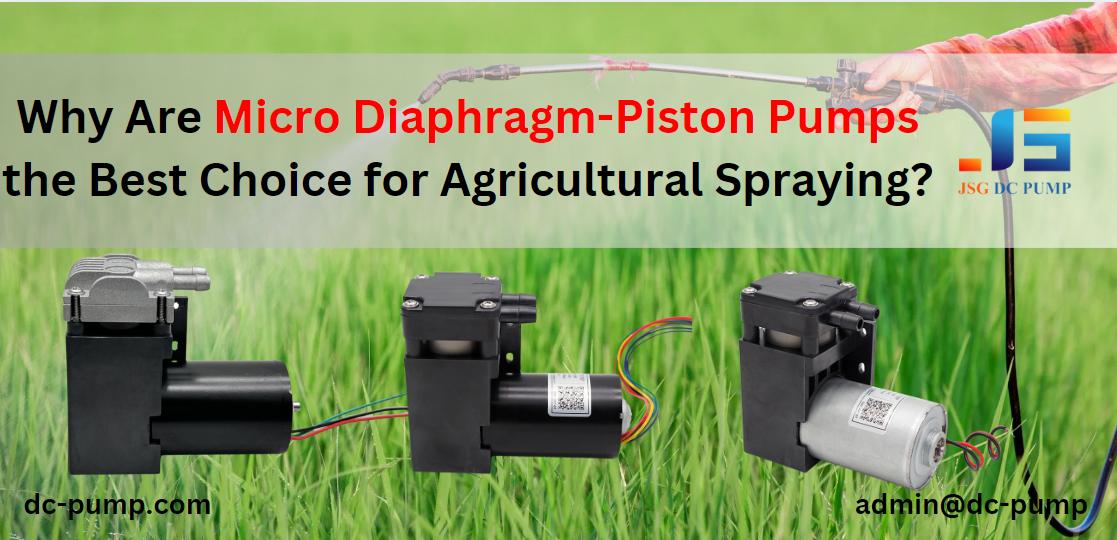 Micro Diaphragm-Piston Pumps | Best for Agriculture