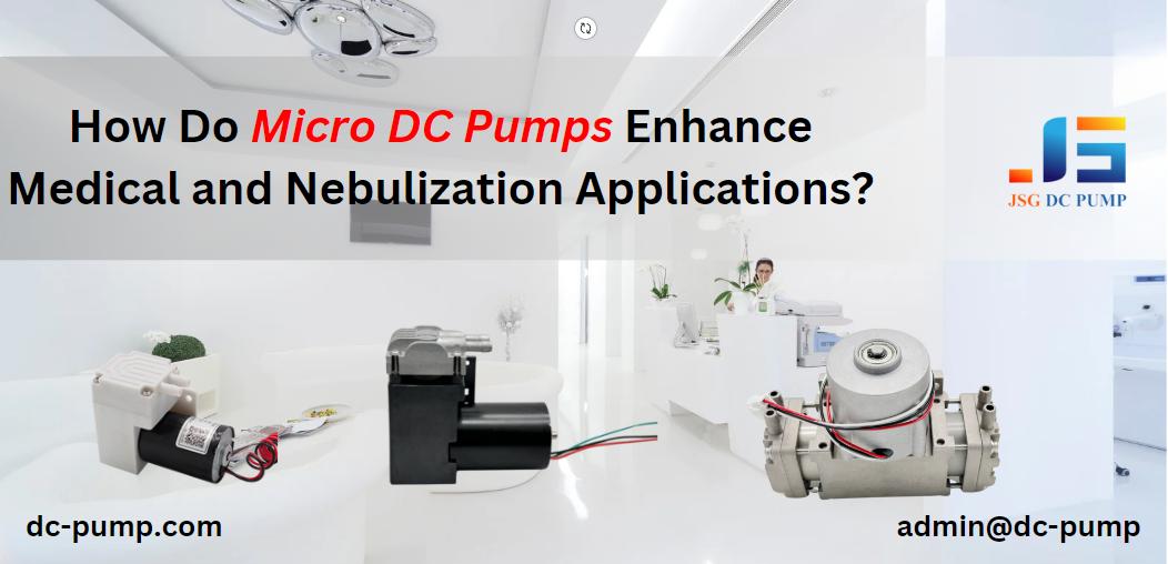 Micro DC Pumps | Key to Medical & Nebulization Efficiency
