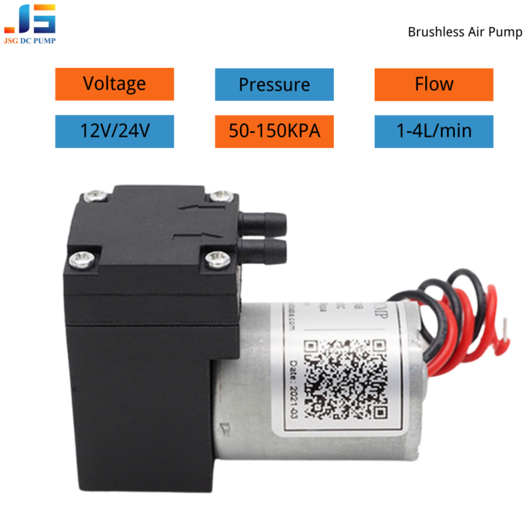 Noiseless Mini Air Pump | 12V/24V Micro Vacuum Pump