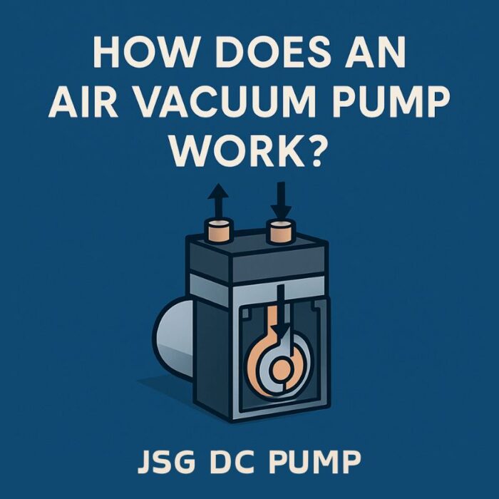 How Does an Air Vacuum Pump Work? JSG DC Expert Guide