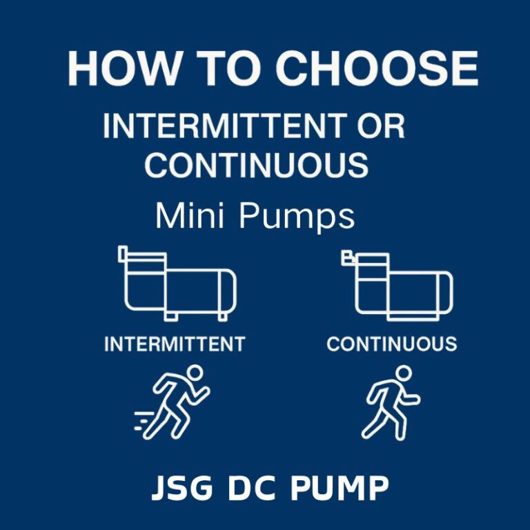 How to Choose Intermittent or Continuous Mini Pumps