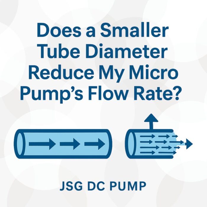 Does Micro Pump Flow Rate Get Affected by Tube Diameter?