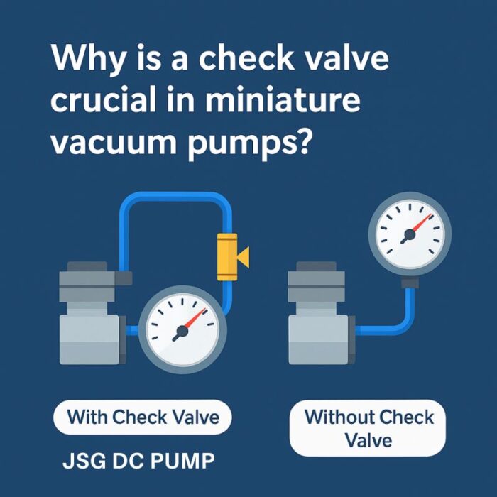Check Valves in Miniature Vacuum Pump: Why They Matter