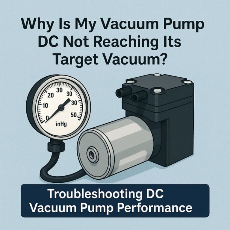How Does an Air Vacuum Pump Work? JSG DC Expert Guide